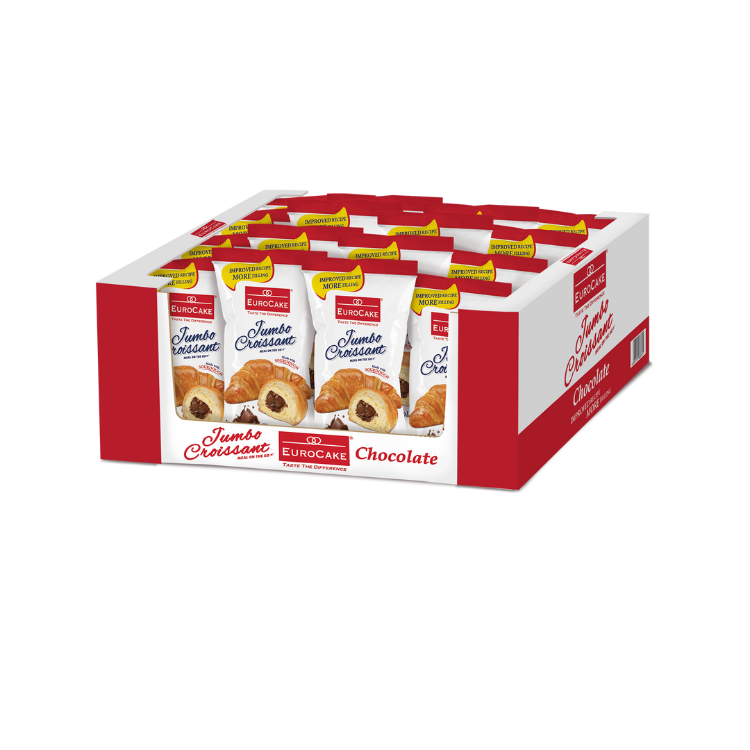 Eurocake, Jumbo Croissant Chocolate (Full Pack) – Societe Jabra