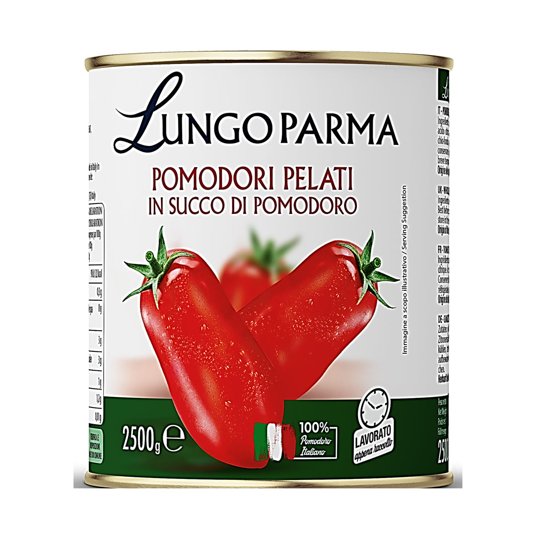 Lungo Parma, Peeled Tomatoes – Societe Jabra